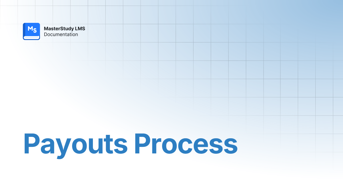 Payouts Process | StylemixThemes Docs