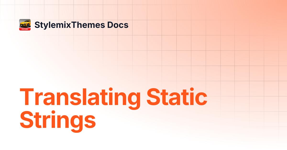 Translating Static Strings | Motors Theme Documentation ...